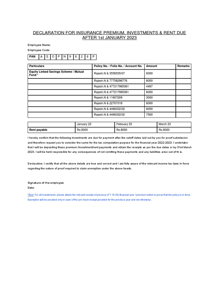 Tax Proof Forms | PDF | Insurance | Receipt
