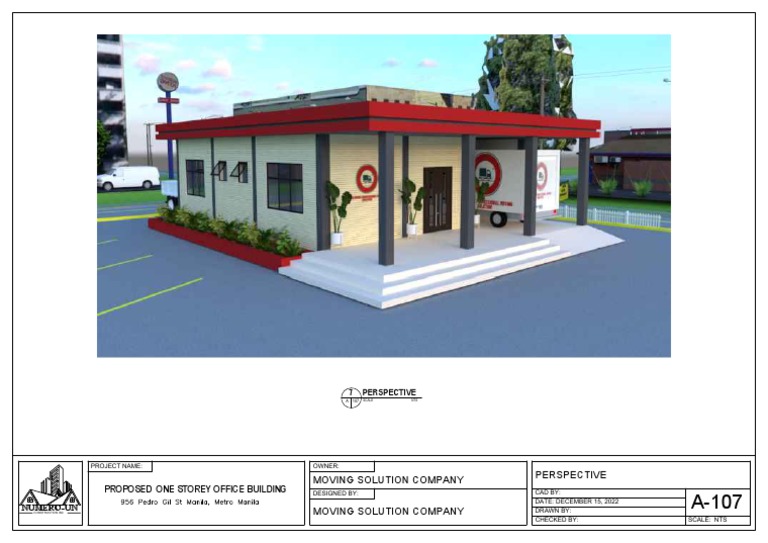 One-Storey Office Building Design | PDF