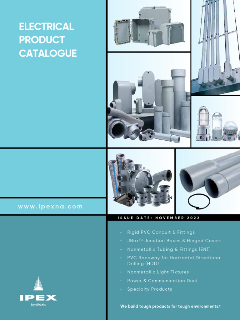 Catalogue Caen Ipex Electrical | PDF | Pipe (Fluid Conveyance) | Polyvinyl Chloride
