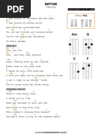 RIPTIDE - Ukulele Chord Chart PDF | PDF | Song Structure | Recorded Music