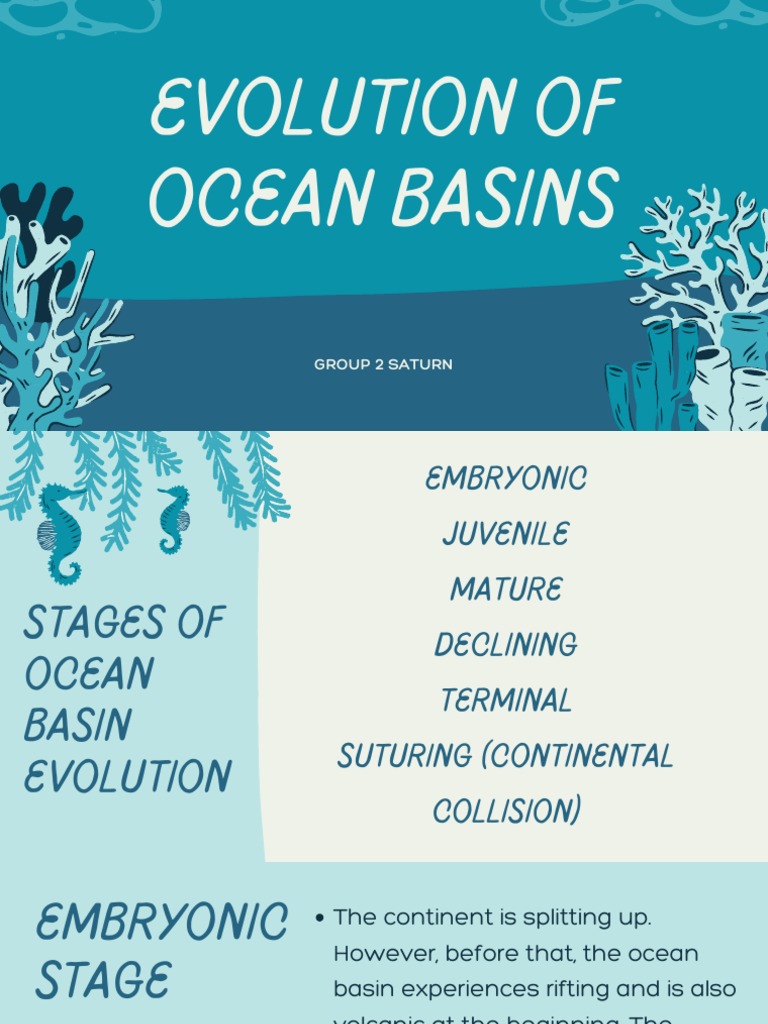 Evolution of Ocean Basins | PDF