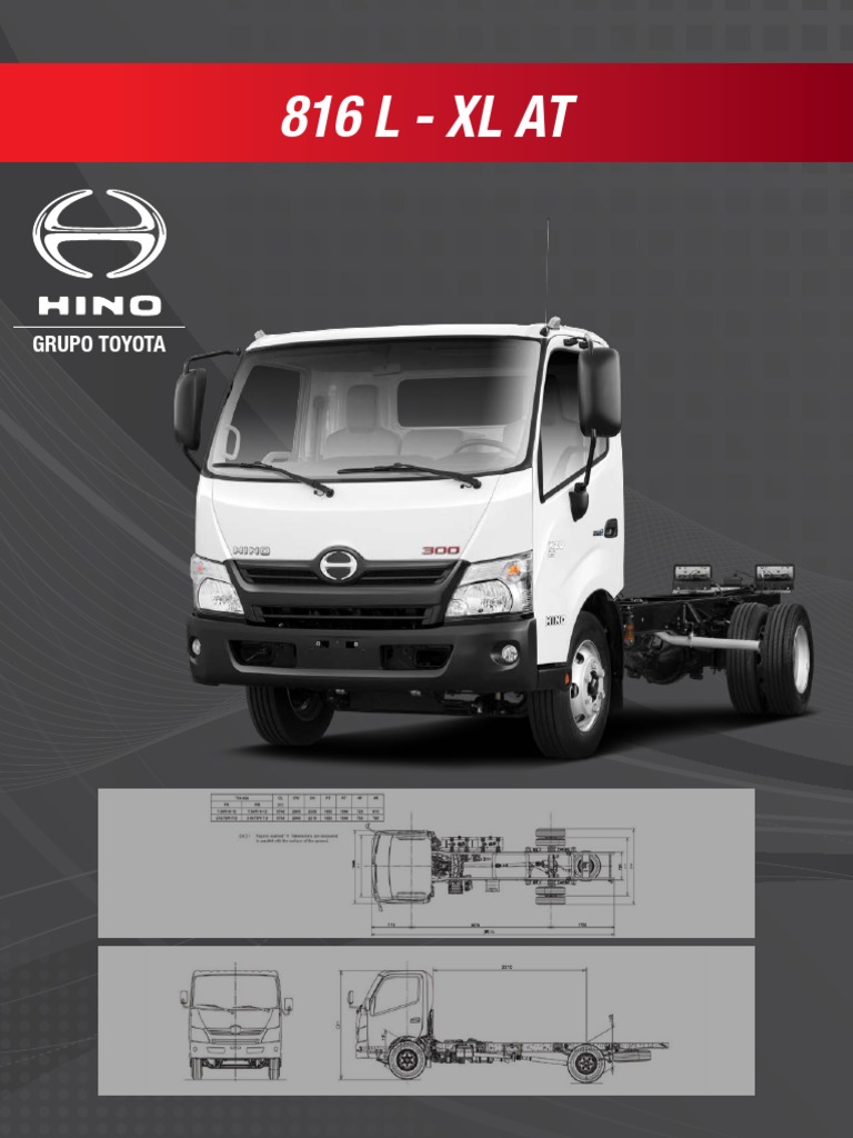 Ficha Tecnica 816 L XL at | PDF | Eje | Tecnología de vehículos