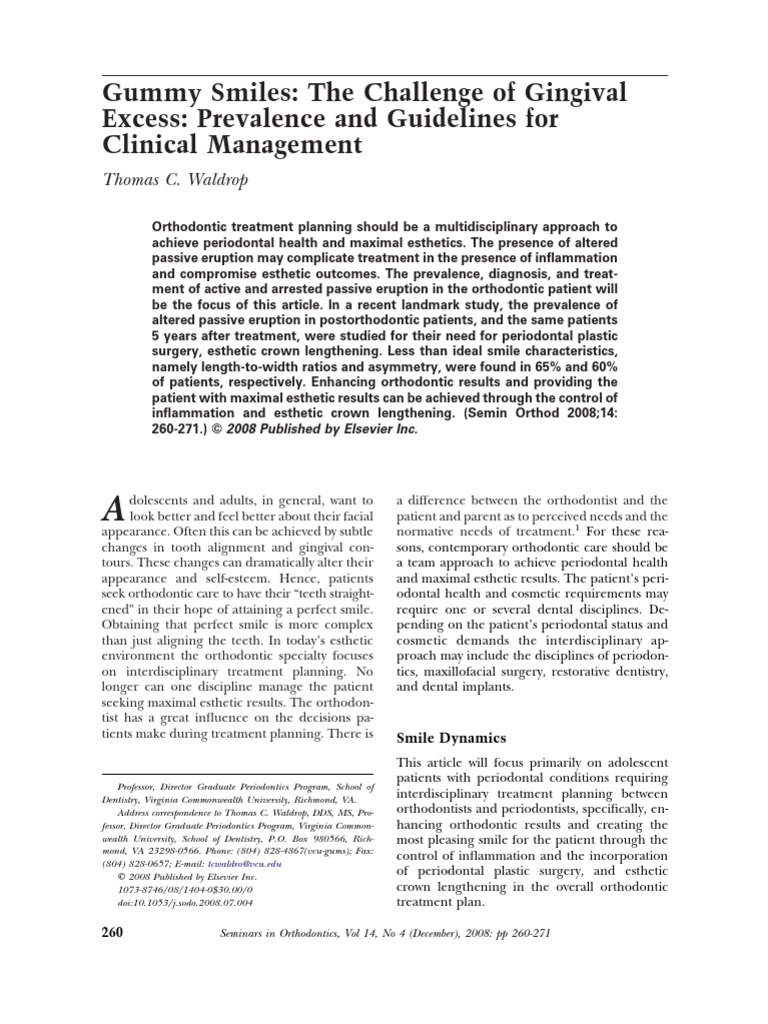 Wal Drop 2008 | PDF | Periodontology | Dentistry Branches