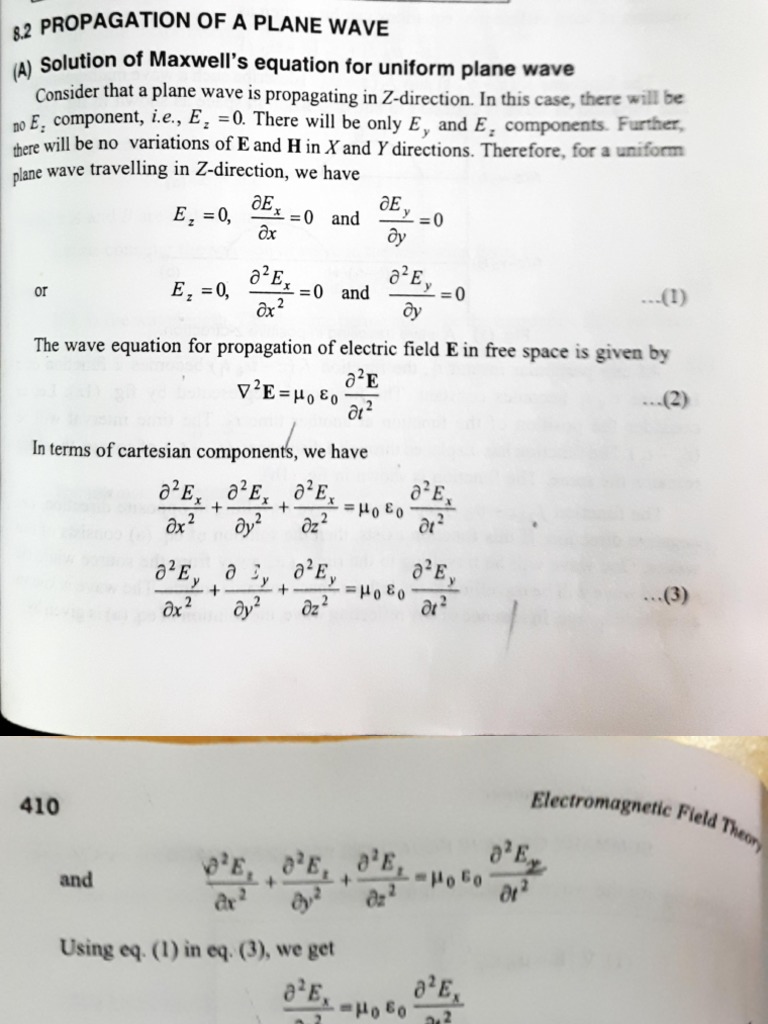 Uniform Plane Wave | PDF
