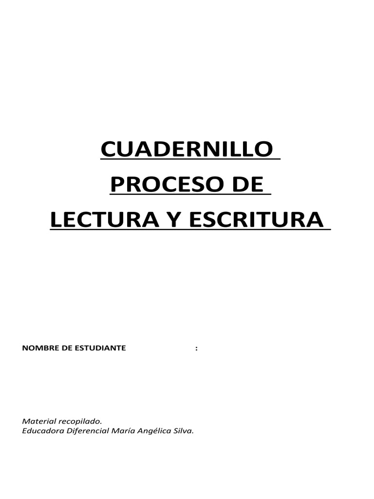 Cuadernillo 2 | PDF