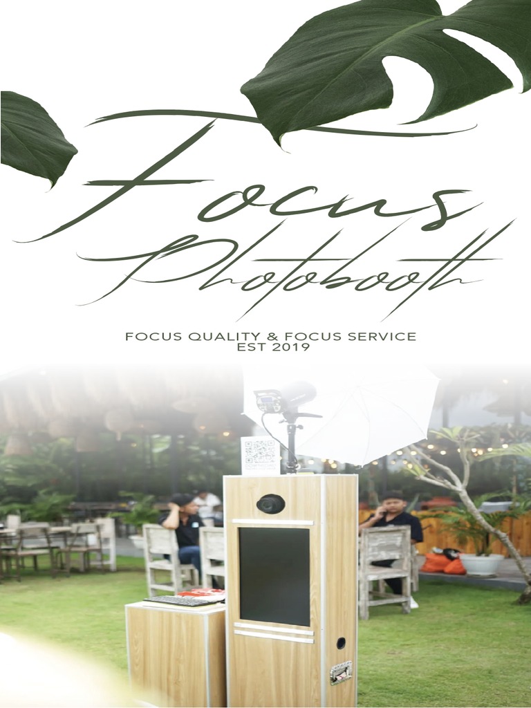 Paket Lengkap dan Kompetitif untuk Sewa Photobooth di Acara | PDF