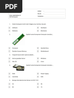 Latihan Tes Komputer Beserta Jawaban Bagian 1 - 6 | PDF | Komputer