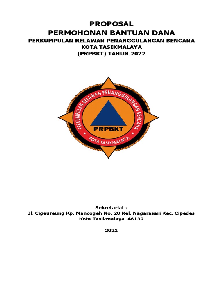 Contohproposal Id Contoh Proposal Permohonan Bantuan Korban Bencana
