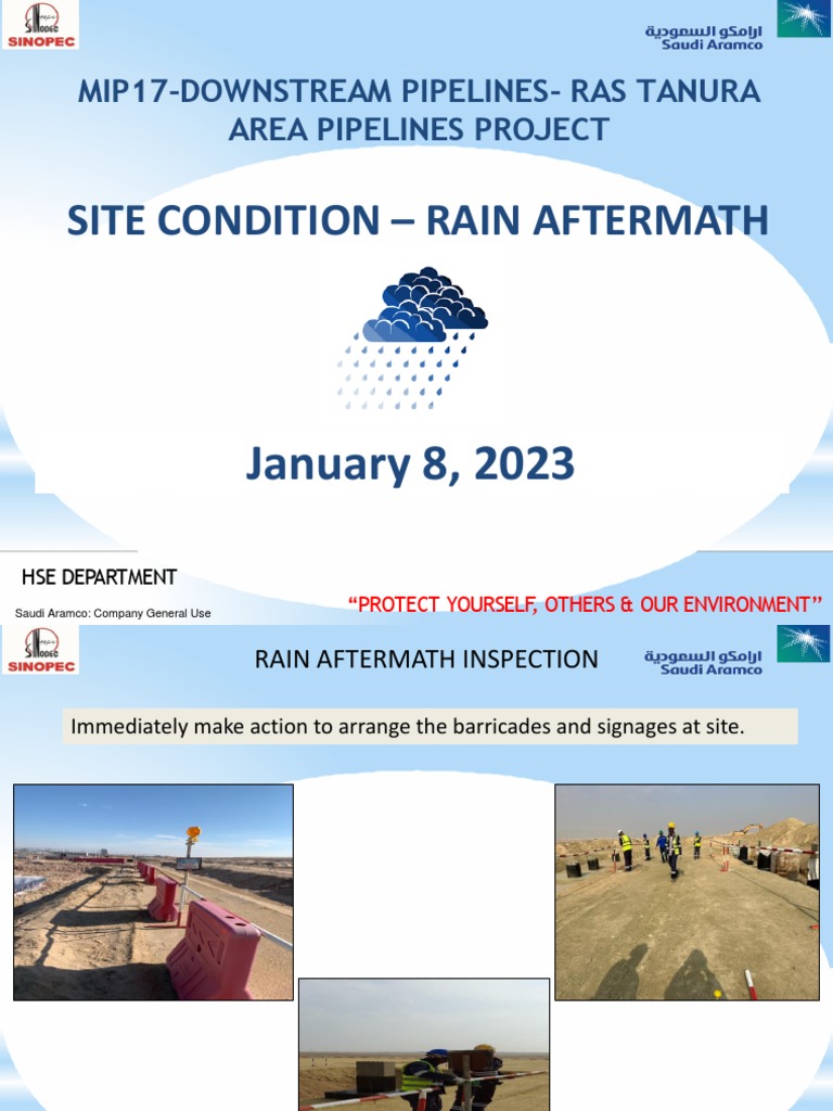 Mip17 - Site Condition - Rain Aftermath (Jan - 2023) | PDF | Road ...