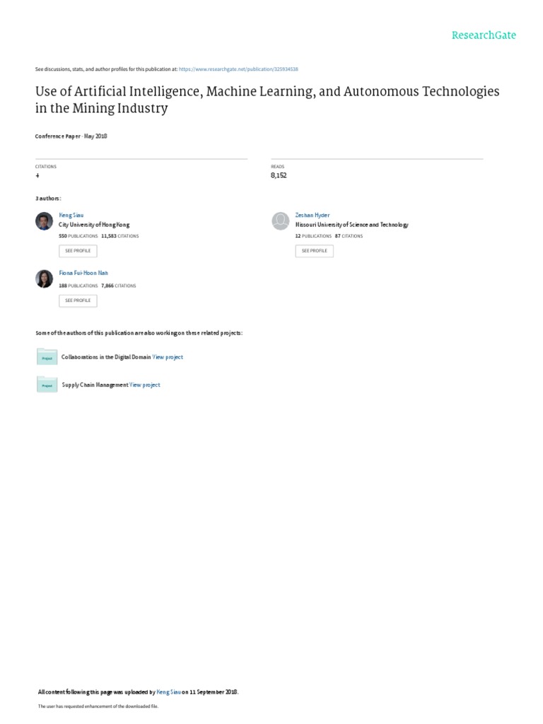Useof Artificial Intelligence Machine Learningand Autonomous | PDF ... Useof Artificial Intelligence Machine Learningand Autonomous | PDF ...