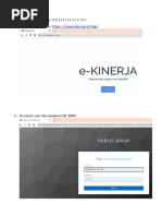 Materi Pengisian Realisasi & Bukti Dukung SKP E-Kinerja | PDF | Komputer