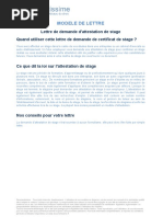 Attestation de Stage Standardisée | PDF