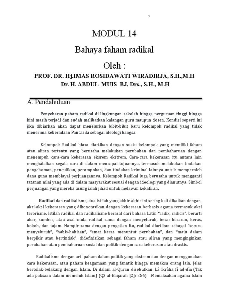 Modul 14 Kepolisian & Kriminalistik | PDF