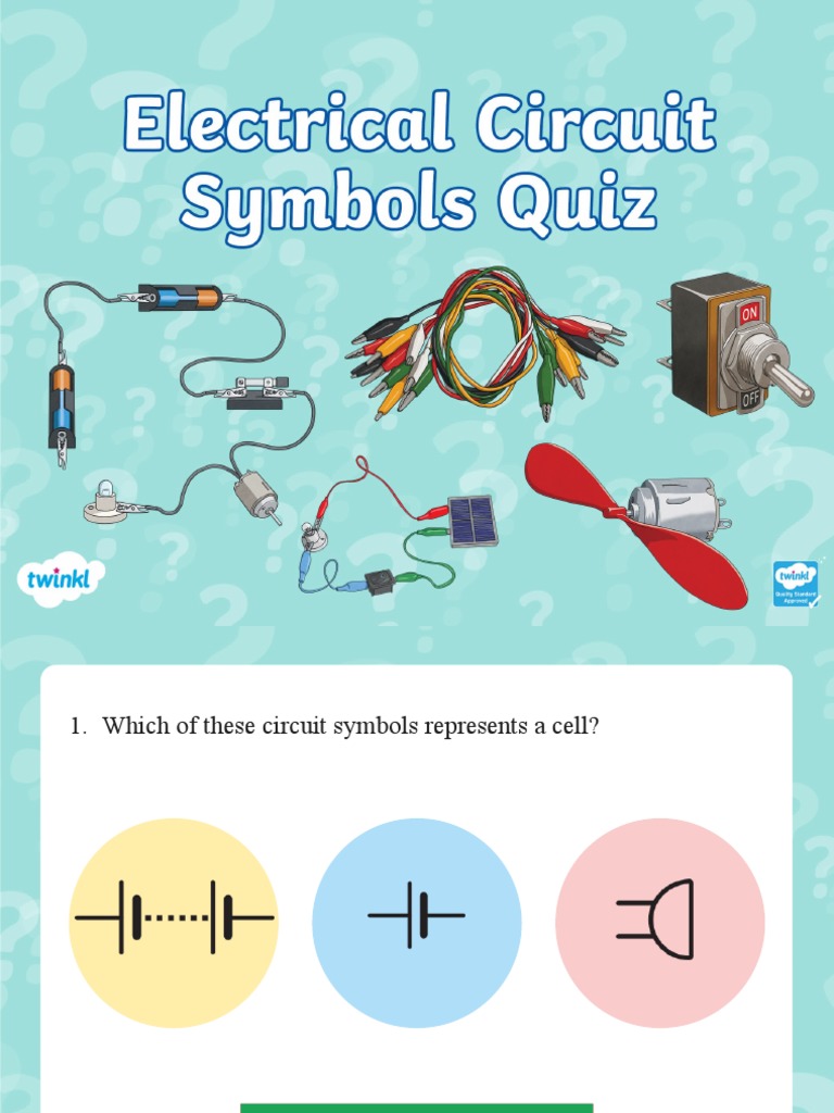 Circuit Symbols Quiz for Beginners | PDF