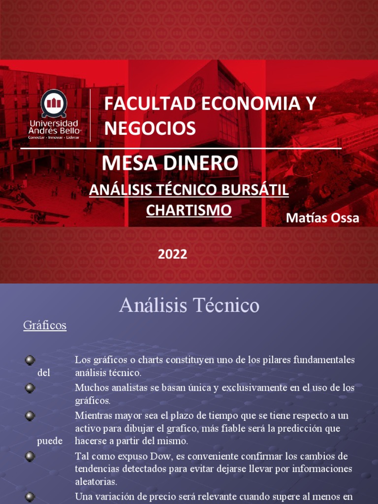 AT2 Chartismo | PDF | Análisis técnico | Ciencias económicas