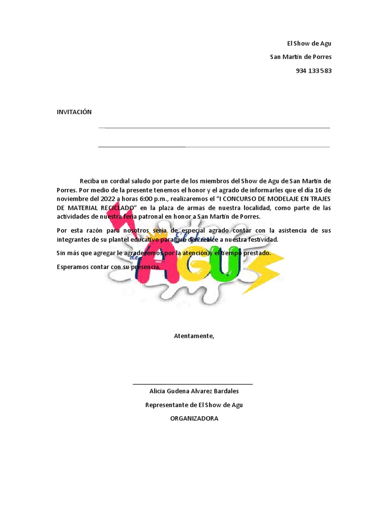 Bases Del I Concurso de Modelaje Reciclaje 2022 | PDF | Reciclaje