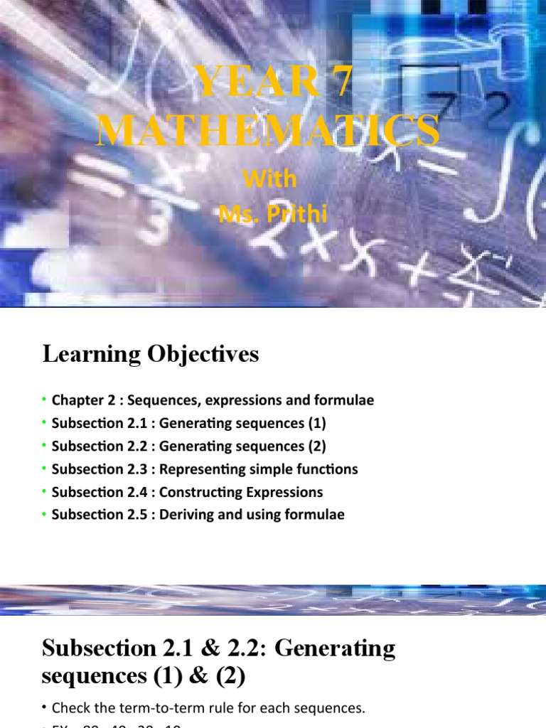 2.1 Constructing Expressions | PDF
