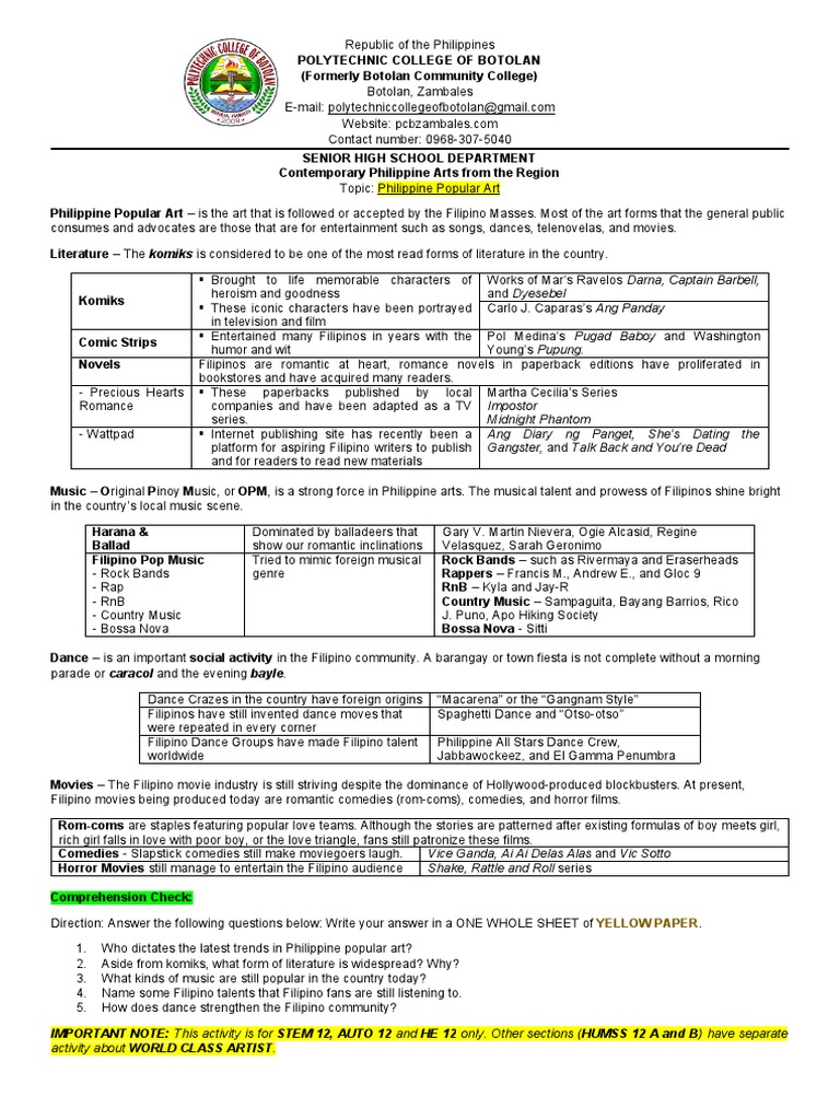 Cpar Lesson 2ND Quarter | PDF