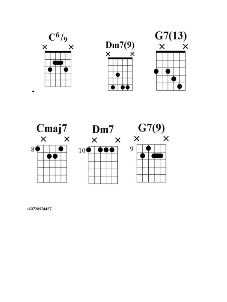 Bossa Nova Chords | PDF