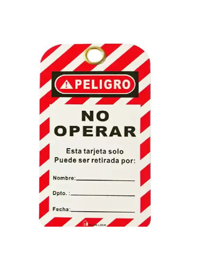 Tarjeta de Bloqueo | PDF