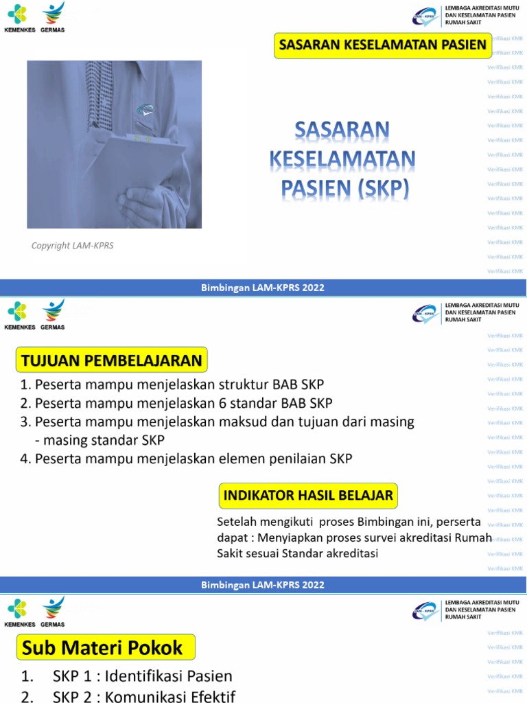 Bimbingan LAM-KPRS 2022 | PDF