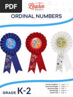 Ordinal Numbers 1-10 | PDF