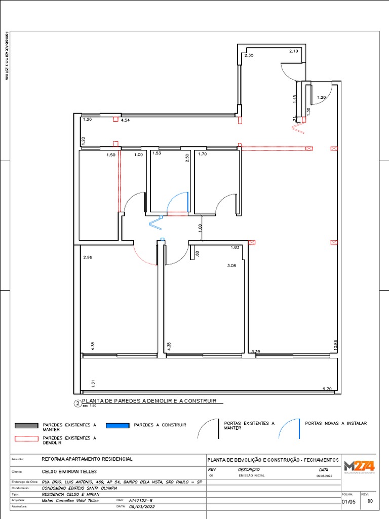 Planta Apto Mirian e Celso - Rev.02 - Compl | PDF