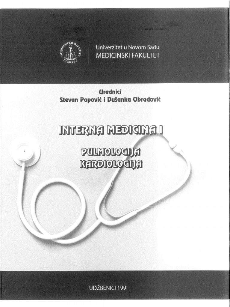 INTERNA MEDICINA I Pulmologija Kardiologija 2022.KNJIGA | PDF