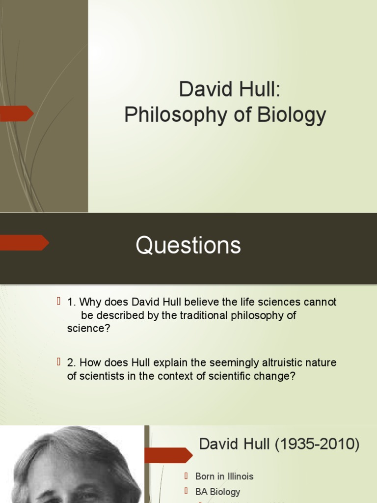 David Hull | PDF | Natural Selection | Meme