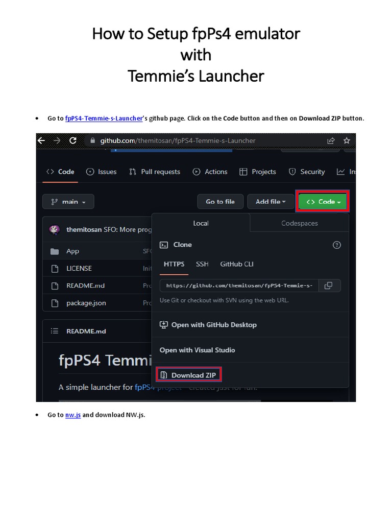 How to Setup FpPs4 Emulator | PDF