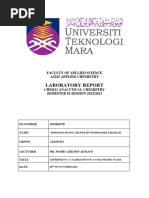 Lab Report Experiment 1 - Basic Laboratory Techniques | PDF | Observational Error | Metrology