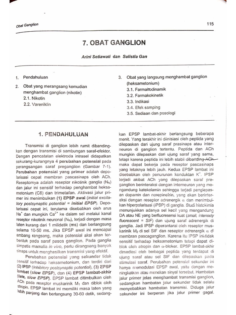 Syahila Nur Aliyah - Ganglion | PDF