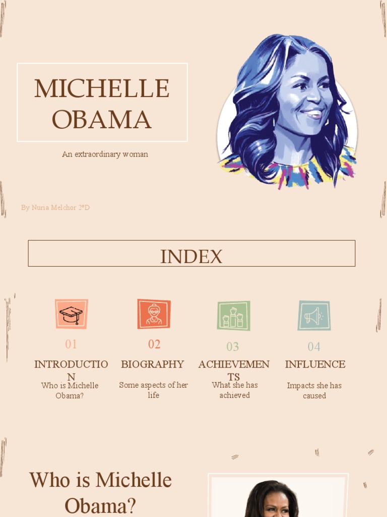 Michelle Obama's Life and Achievements | PDF