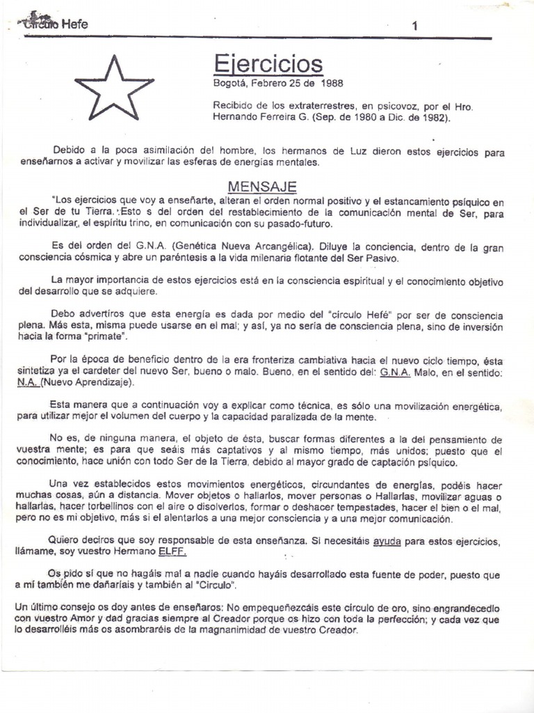 Ejercicios Circulo Efe | PDF