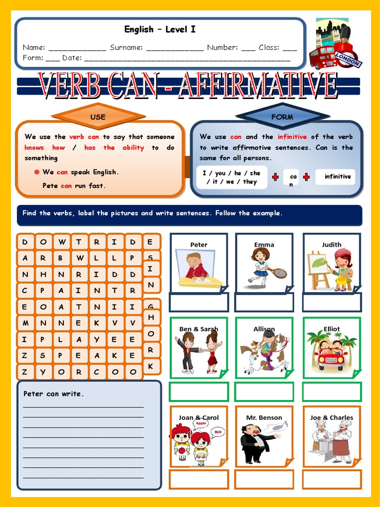 Can - Affirmative | PDF