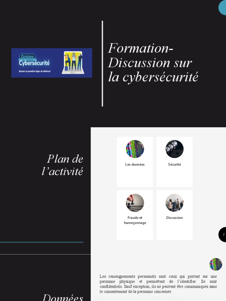 Formation Cybersécurité | PDF | Hameçonnage | Sécurité des systèmes d ...