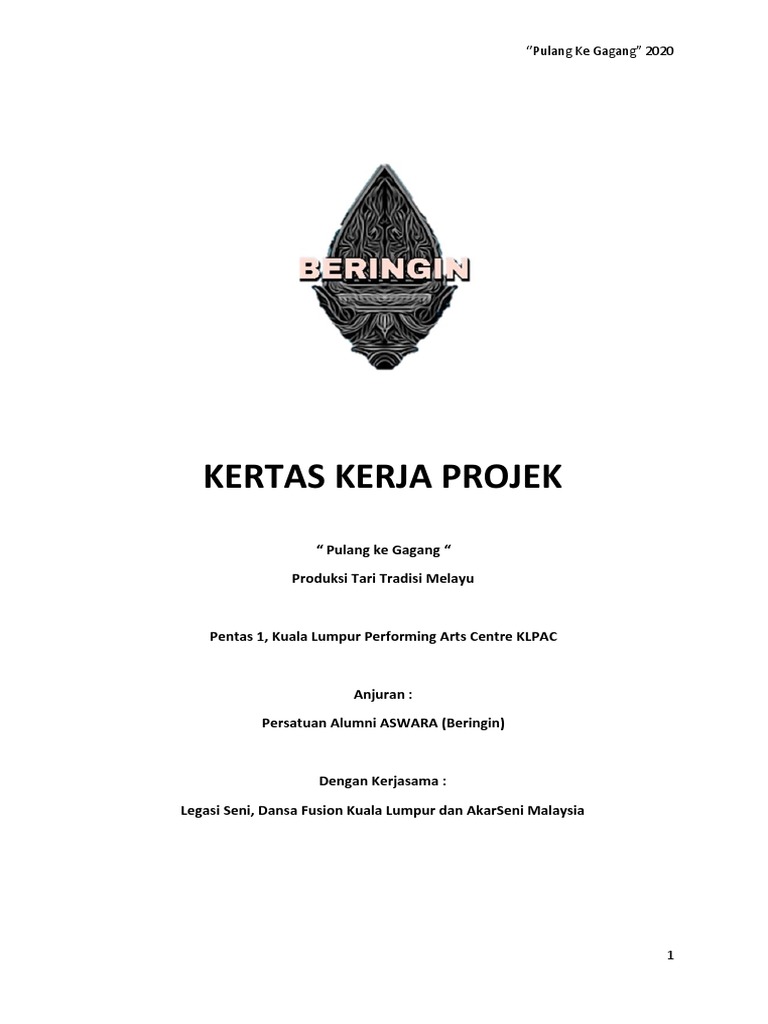 Contoh Kertas Kerja | PDF