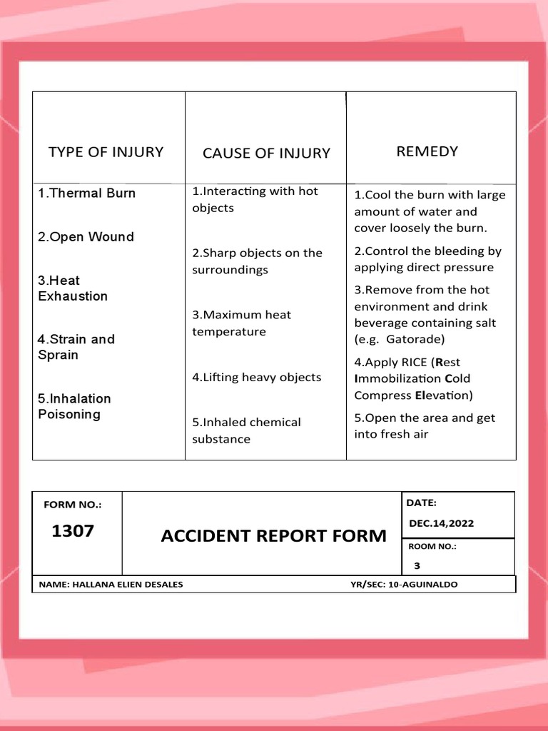 Ict Accident Report | PDF
