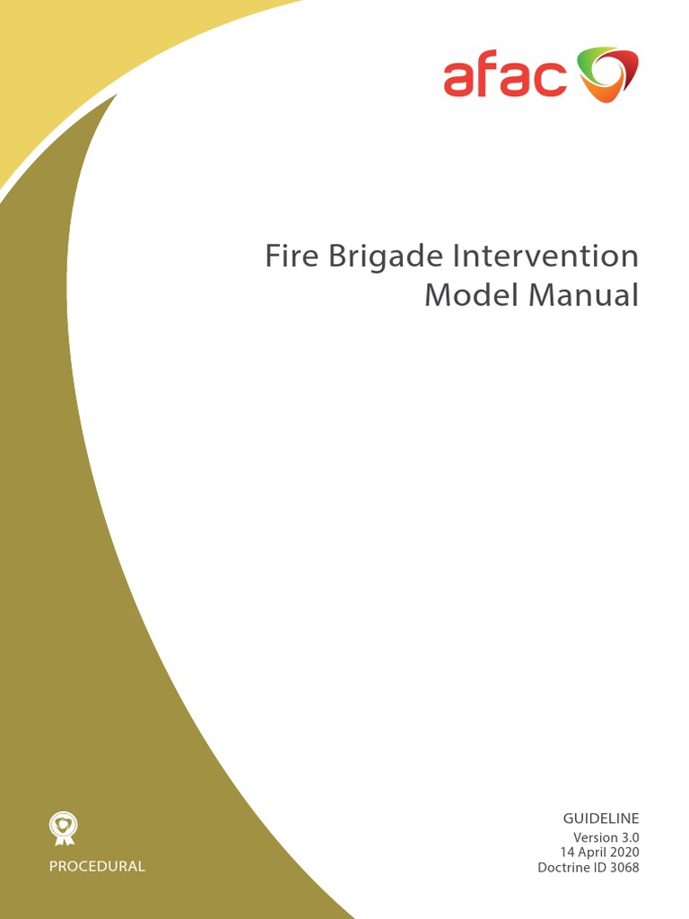 Afac Fbim-Manual v3 | PDF | Firefighter | Fires