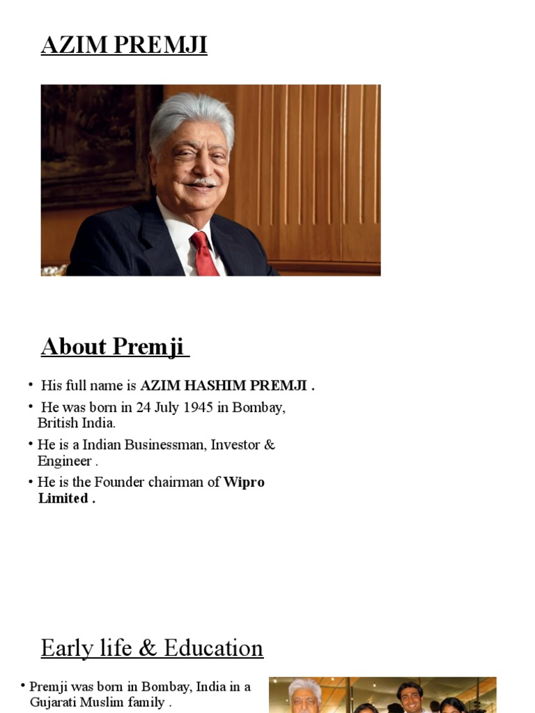Azim Premji | PDF