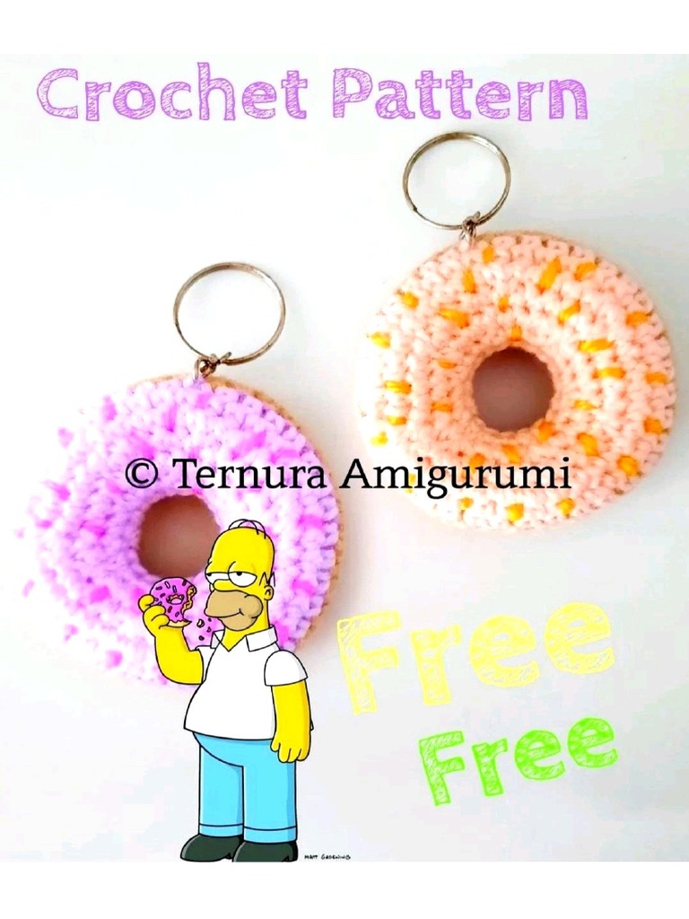 Donut Keychain | PDF
