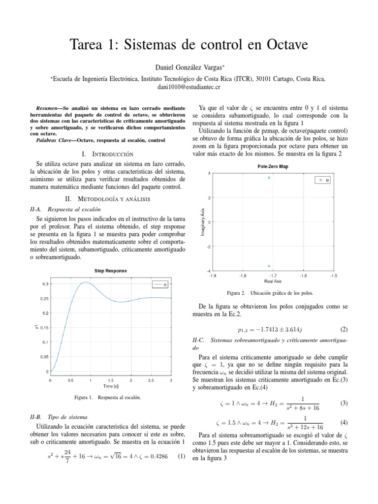 Ejercicios Octave | PDF | Matemáticas