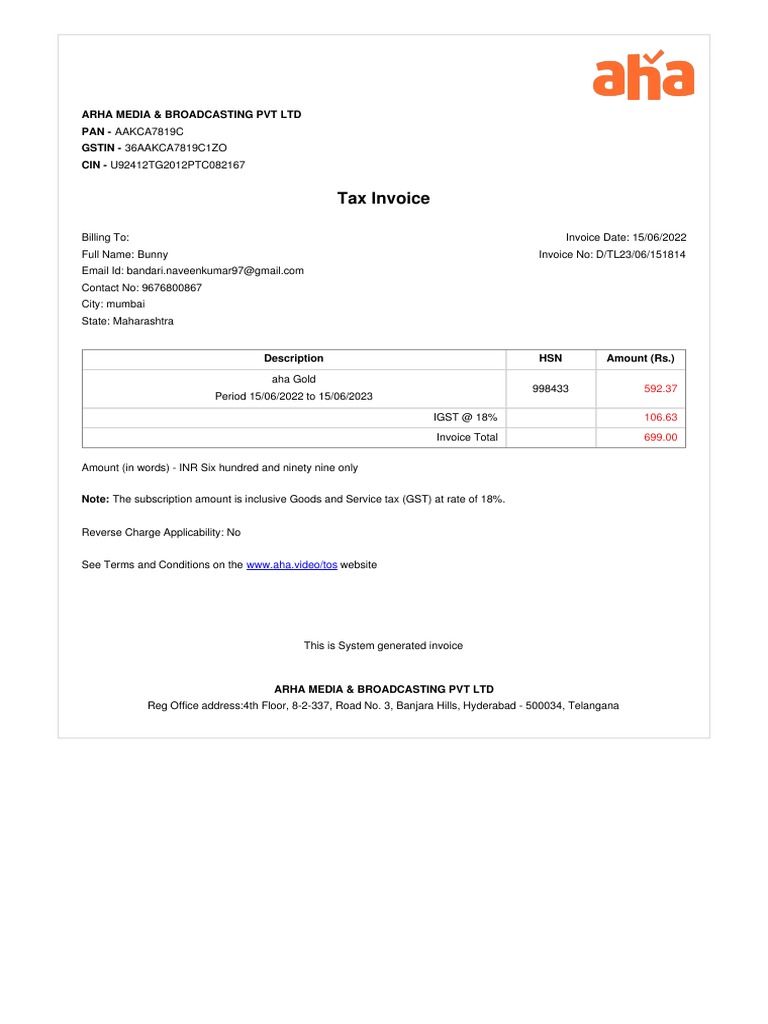 Aha Gold - 16th Jun 2022 | PDF