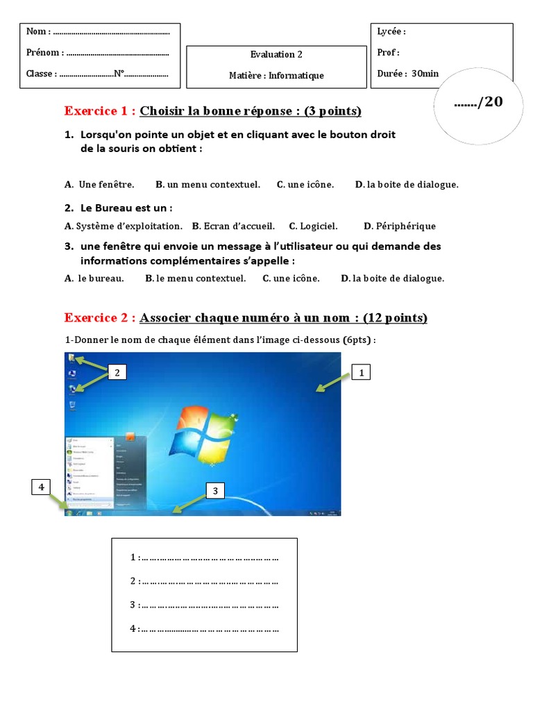 Evaluation 2 Exemple 1 | PDF | Interaction humain-ordinateur | Développement de logiciel