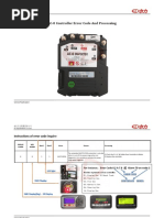 Zapi Error Codes | PDF | Troubleshooting | Capacitor