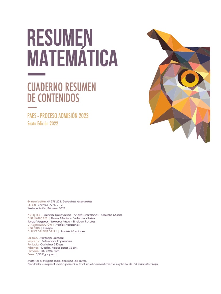Resumen de Matematica - 2022 | PDF | Logaritmo | Número primo