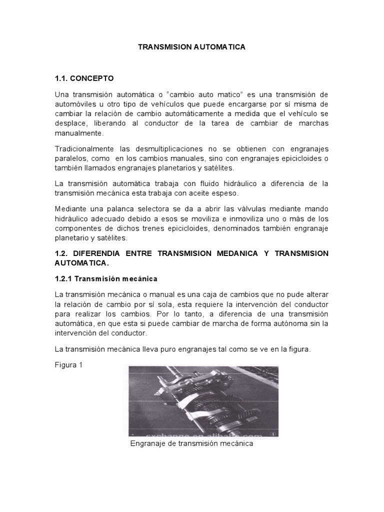 LIBRO Seminario AT | PDF | Transmisión automática | Engranaje