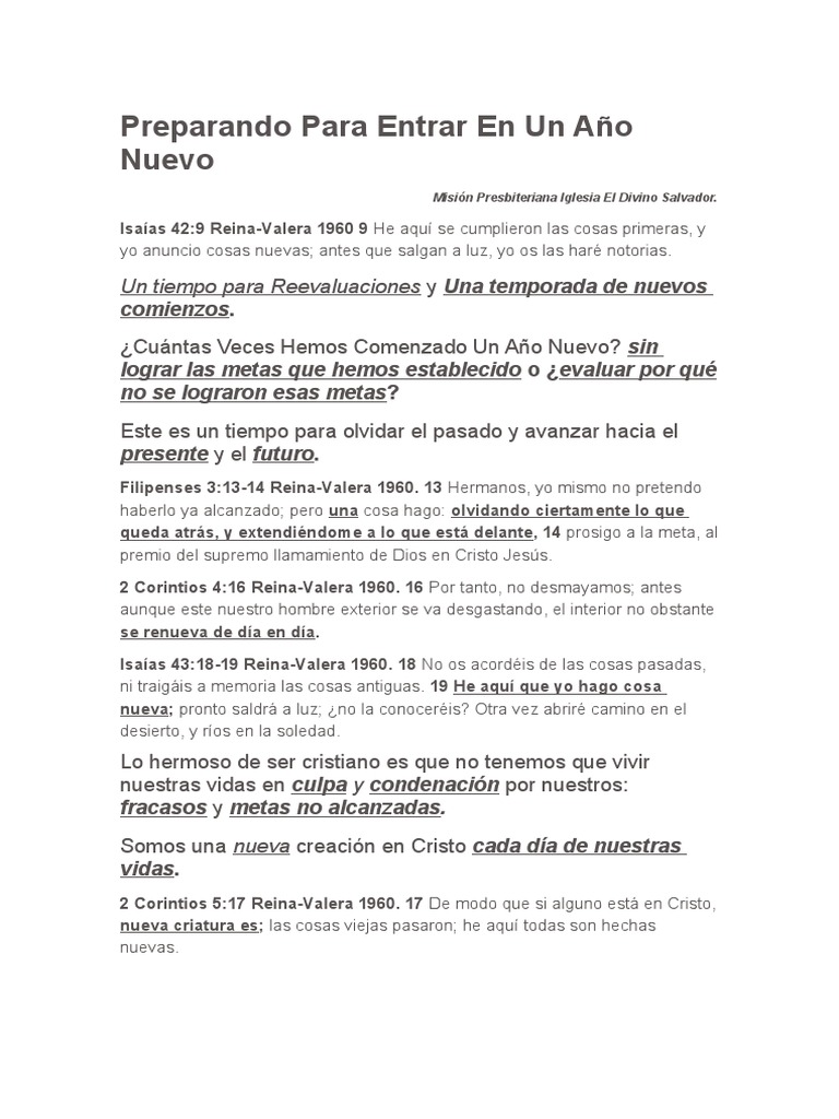 Nuevos Comienzos en Cristo para 2023 | PDF | Jesús | Cristo (título)