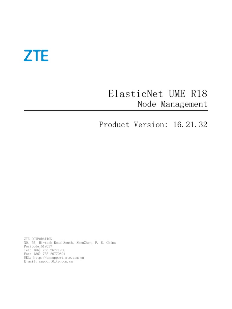 Node Management | PDF | License | Copyright