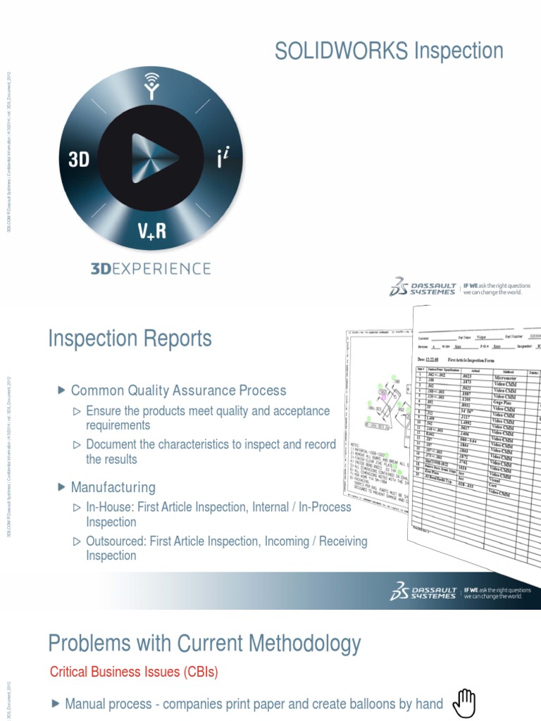 Solidworks Inspection | PDF | Computer Aided Design | Business